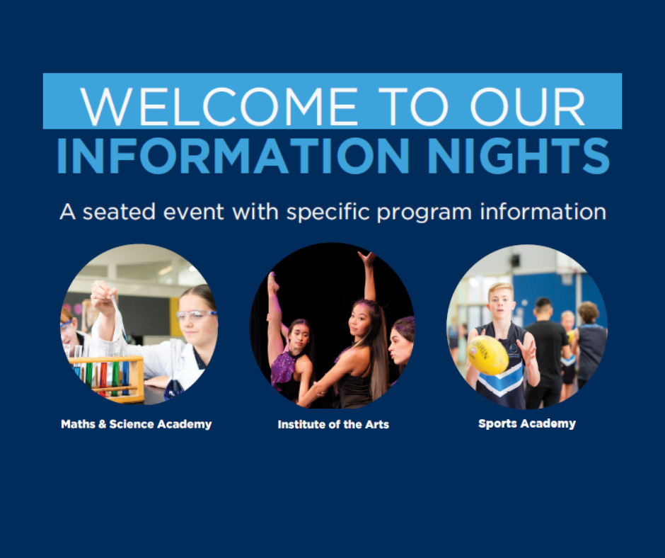 program info night_website - Rowville Secondary College